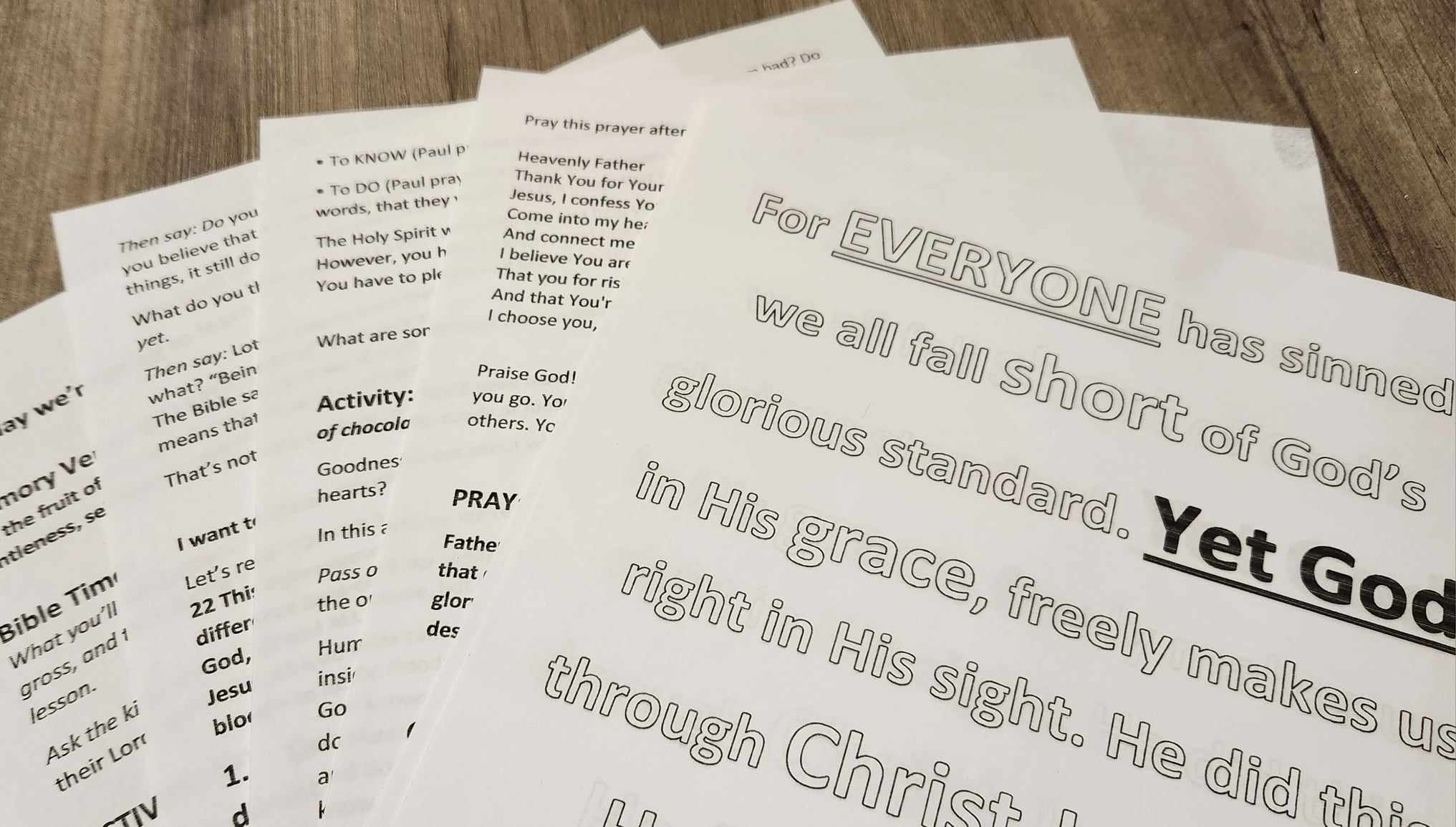 Fruit of the Spirit: GOODNESS! Kids Ministry Lesson Plan (Ages 8-12)