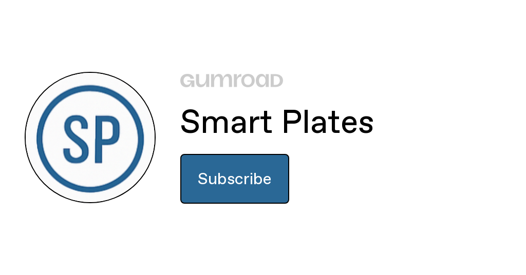 Smart Plates