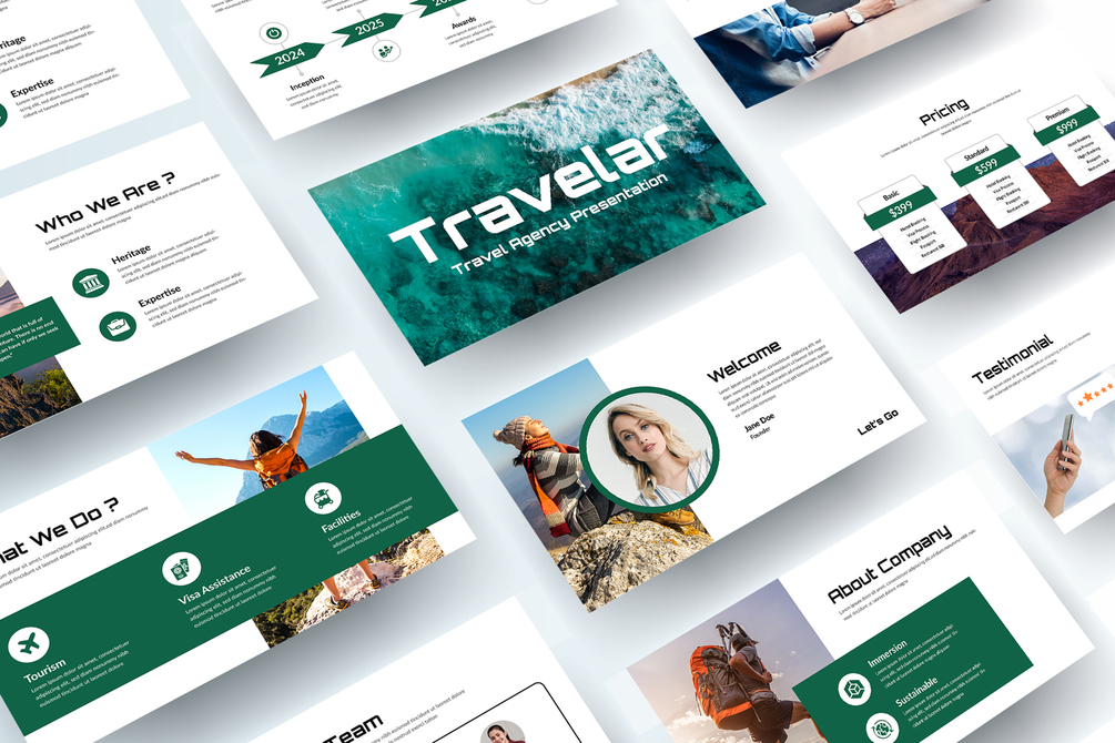 Travel Agency PowerPoint Presentation Template