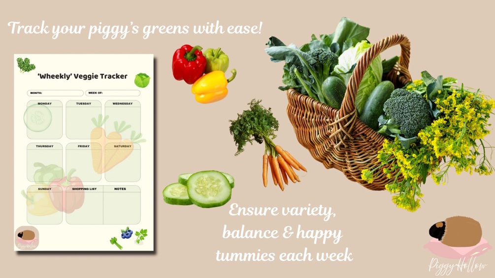 Weekly Veggie Tracker (Printable PDF)