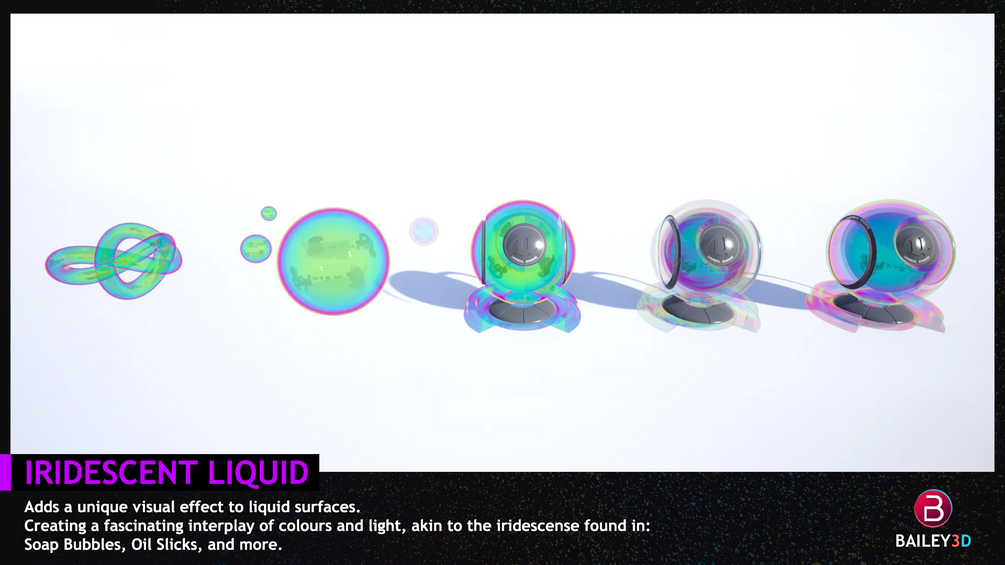 Iridescent Materials Pack (Unreal Engine 5)