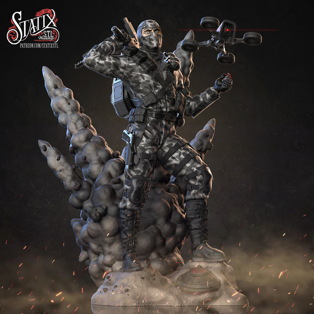 Firefly 1/6 Scale STL for 3D Printing