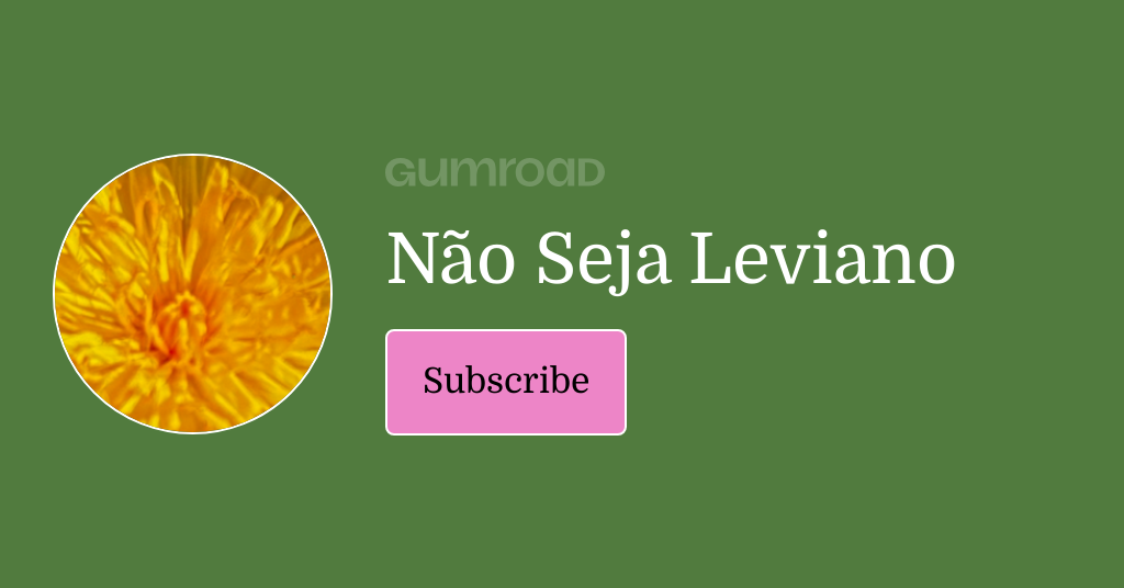 Não Seja Leviano