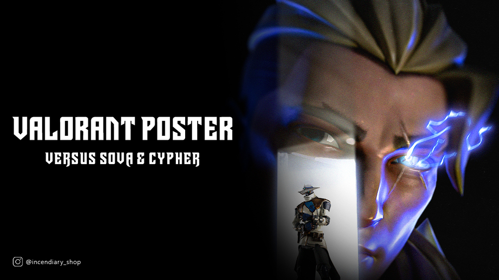 VERSUS// SOVA & CYPHER POSTER