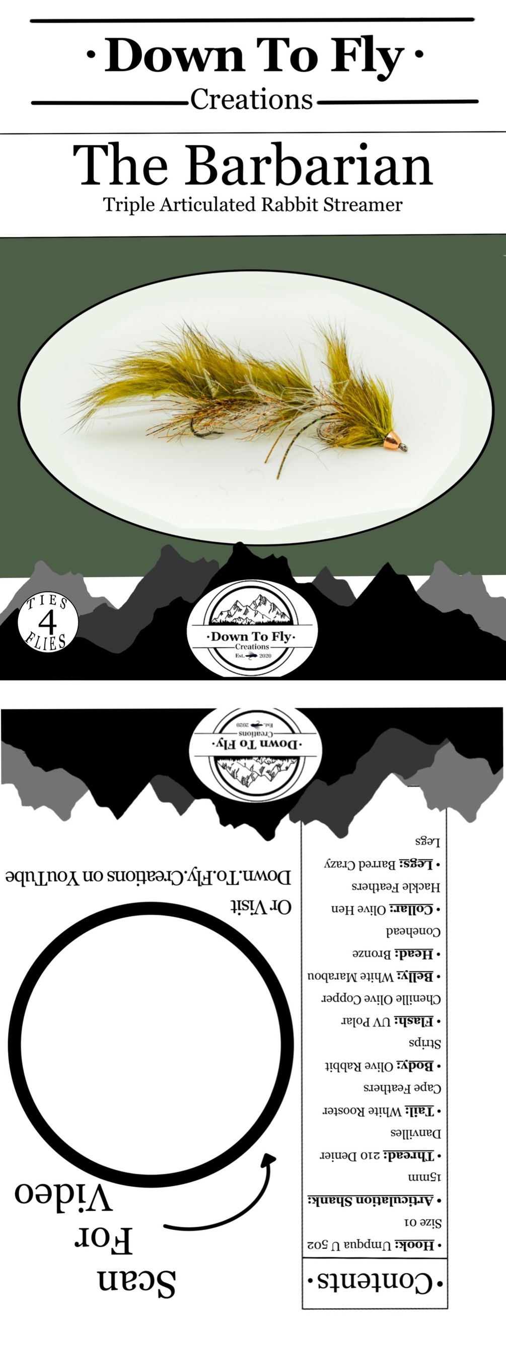 The Barbarian Fly Tying Kit