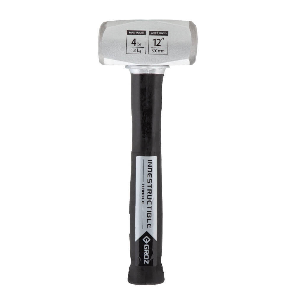 12" INDESTRUCTIBLE STRIKING HAMMER, SOFT 30 HRC, 4 LB.