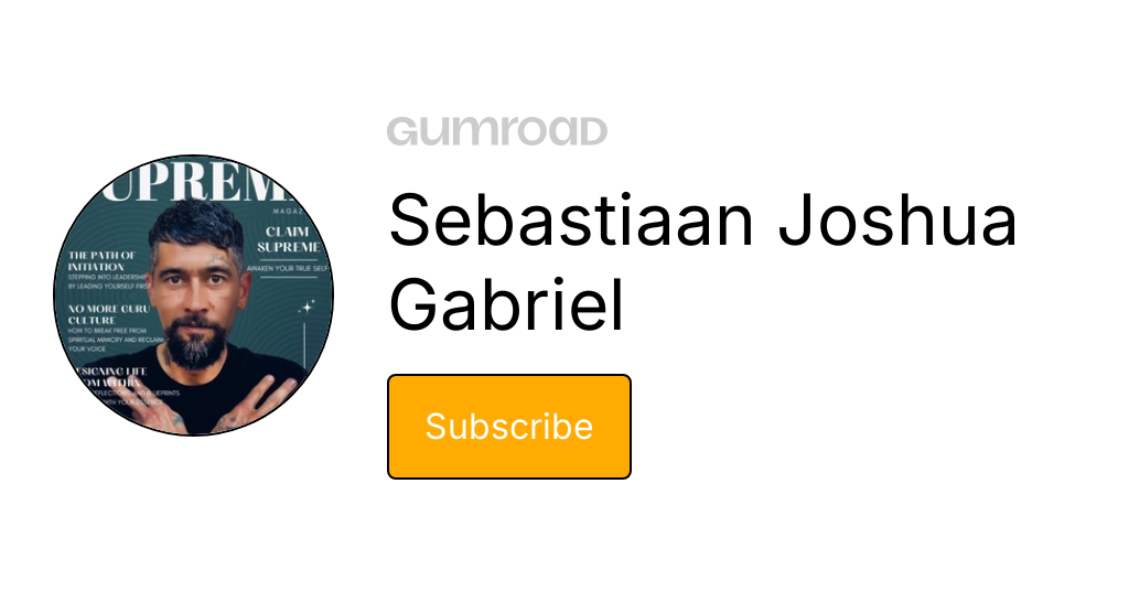Sebastiaan Joshua Gabriel