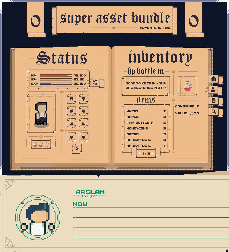 Pocket Inventory Series #1 : Adventure Book