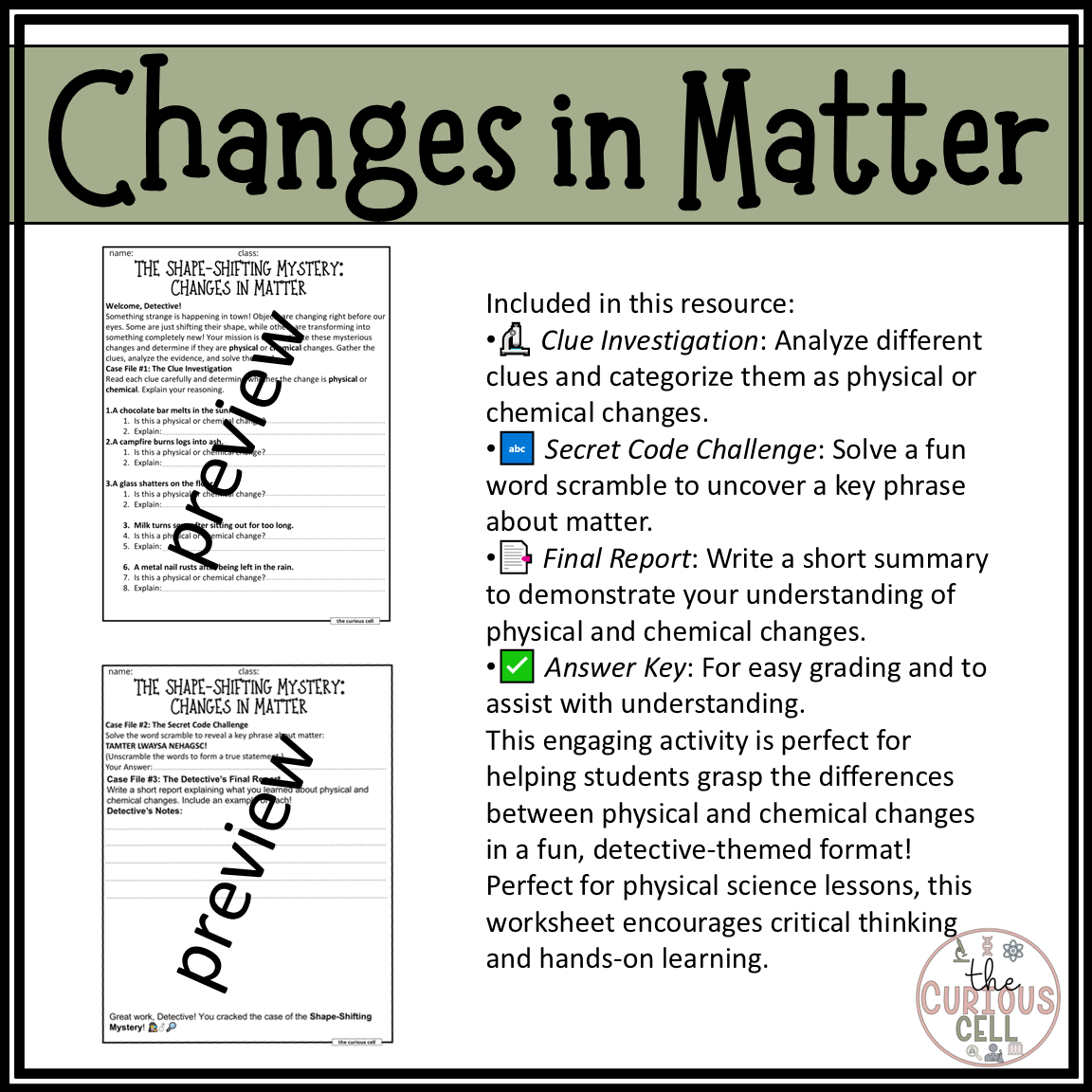 The Case of the Shape-Shifting Matter: A Detective's Guide to Physical ...