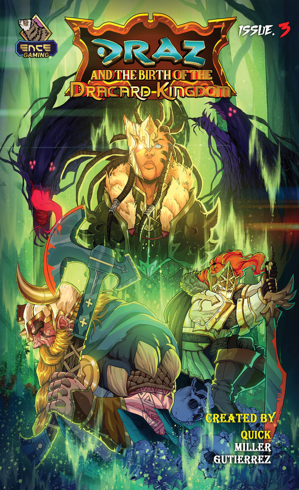 Draz and the Birth of Dracard Kingdom Issue 3