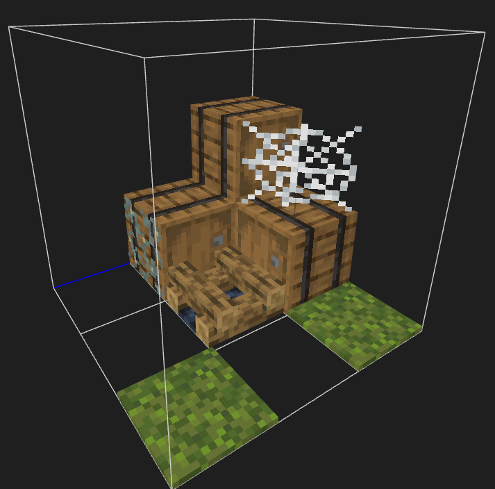 Minecraft 3x3 Decorative Miscellaneous Structures Schematic