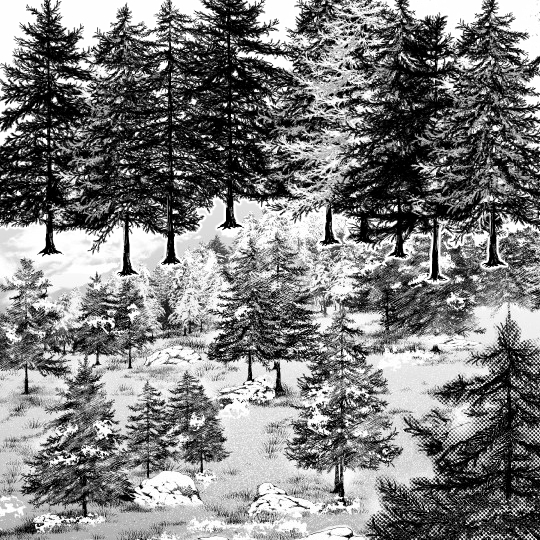 Japanese Cedar Brush (Can use for Forest)