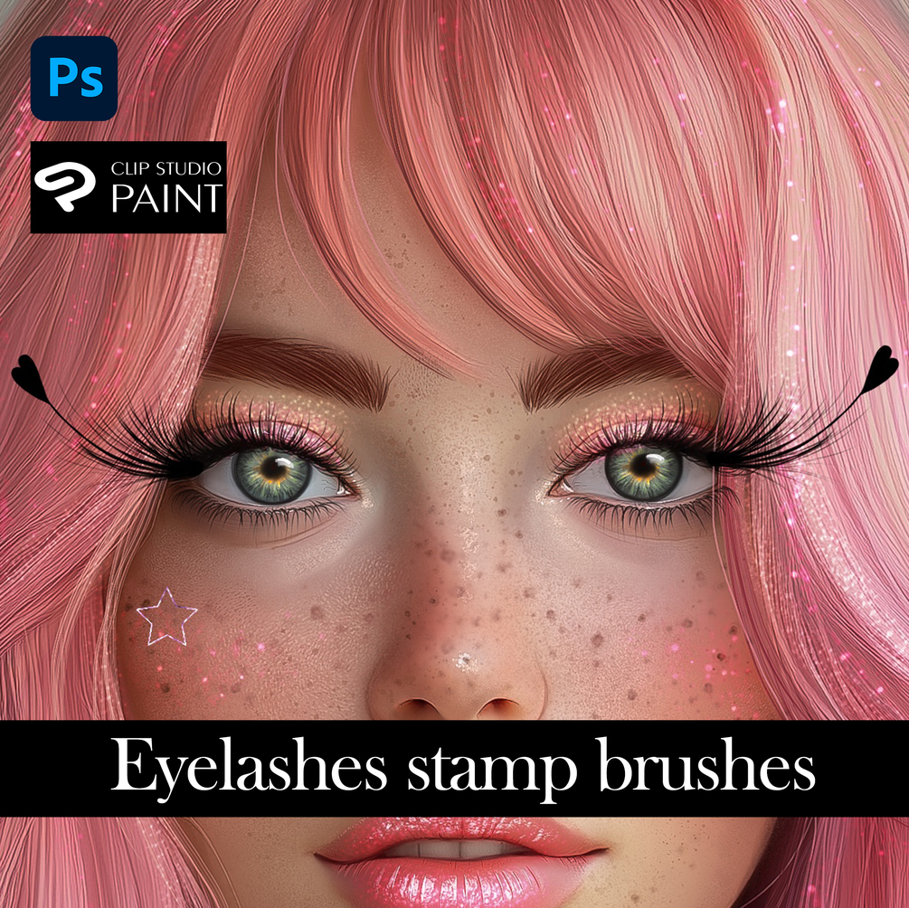 30 Photoshop Eyelash stamp brushes - Lashes brushes - Lashes stamps ...