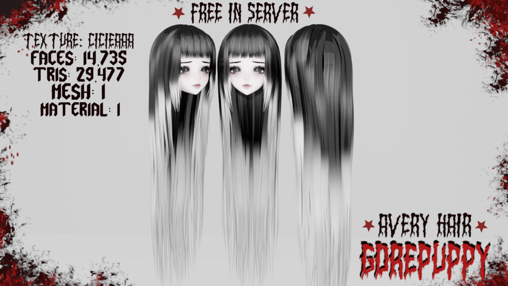 Avery Hair (Commercial License)