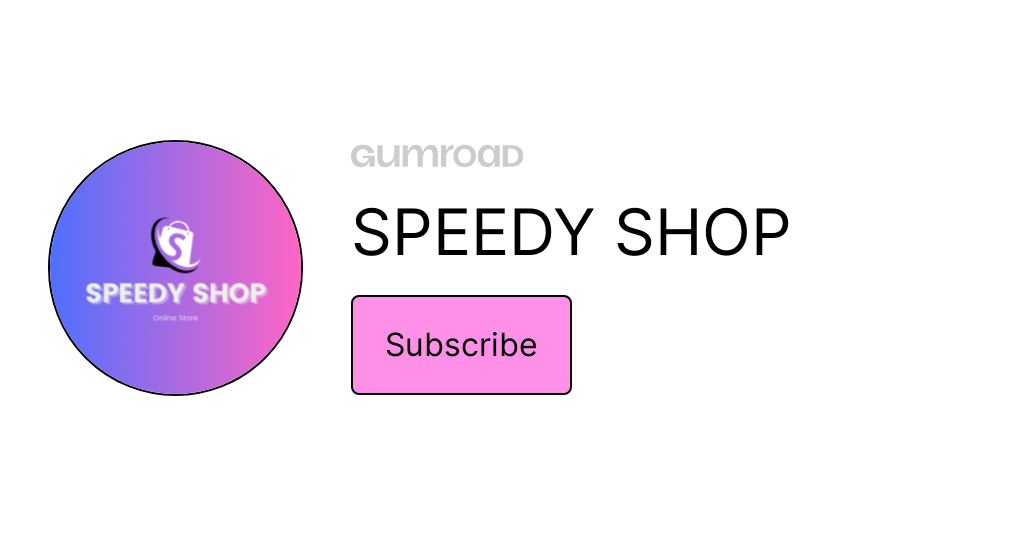SPEEDY SHOP