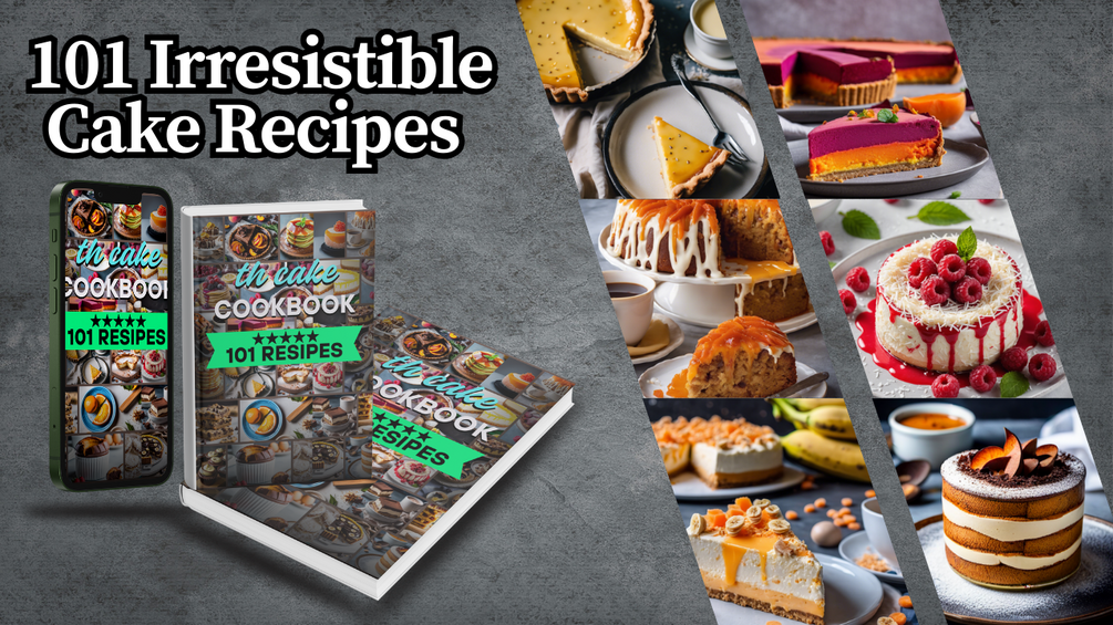 101 Irresistible Cake Recipes – The Ultimate Cake Cookbook