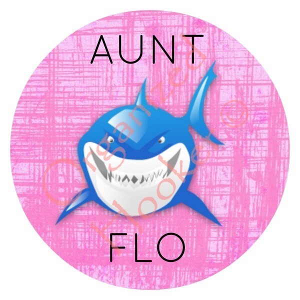 AUNT FLO Printable Planner Stickers — Digital Download