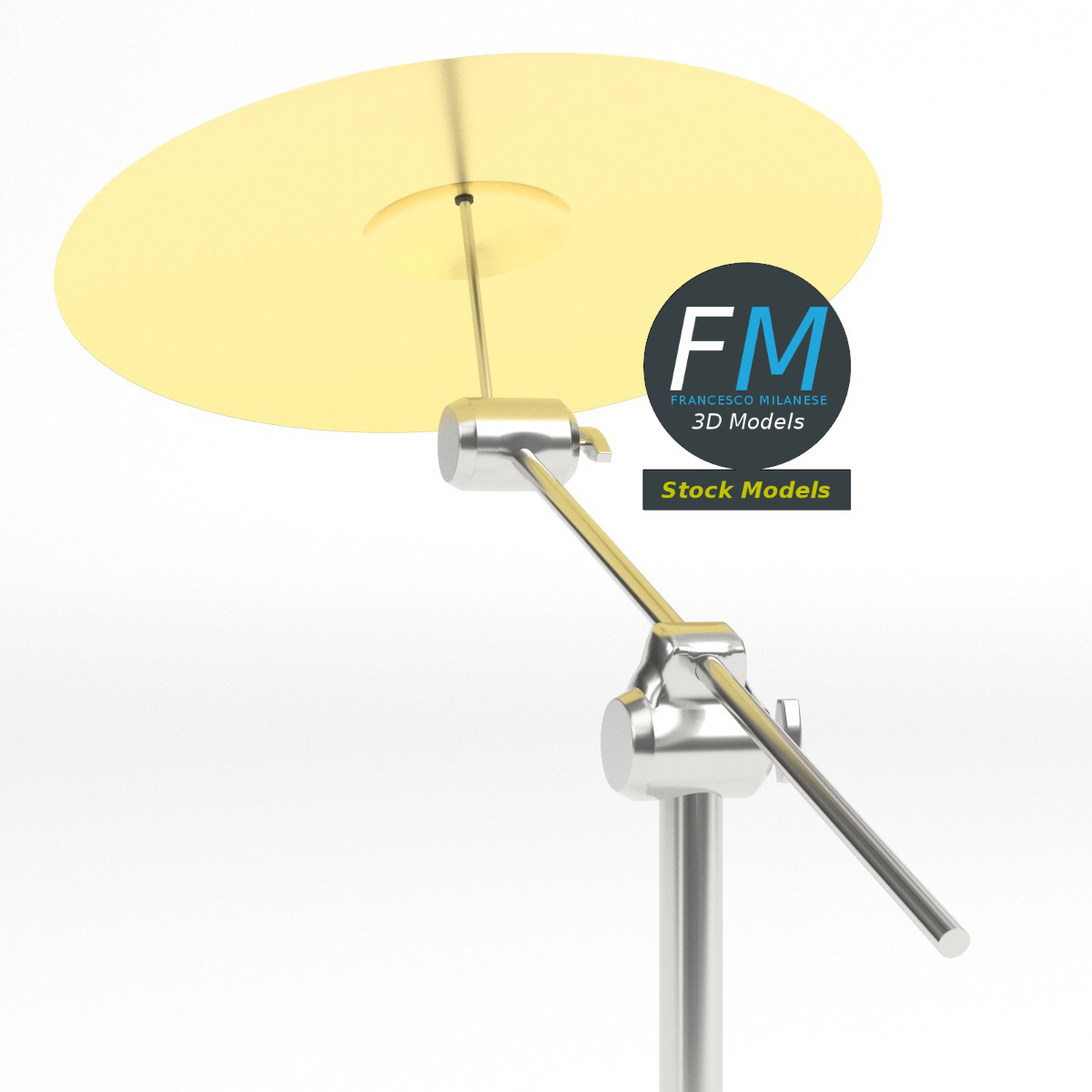 3D MODEL - Crash cymbal