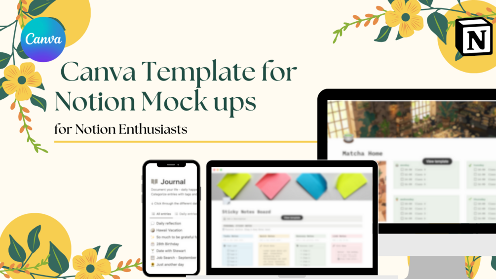 Canva for Notion Mockup
