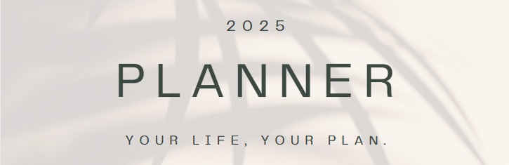 Planner - Agenda 2025