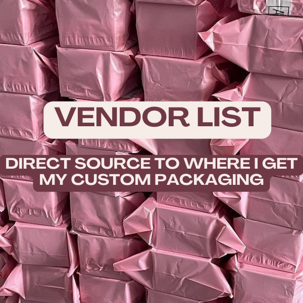 VENDOR LIST: Packaging For your Business