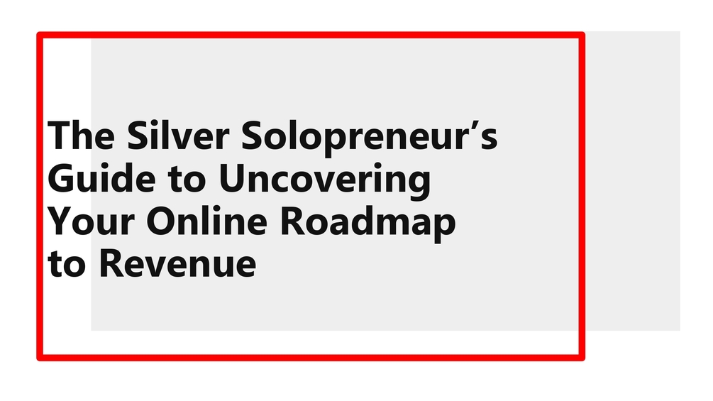 FREE Guide: Uncover Your Online Roadmap to Revenue
