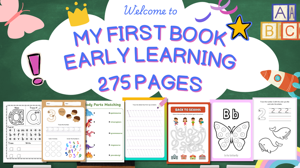 Early Learning Worksheets: Printable Activities for Kindergarten