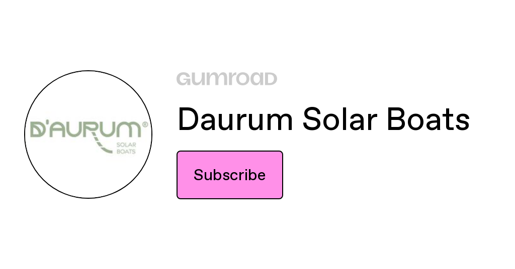 Daurum Solar Boats