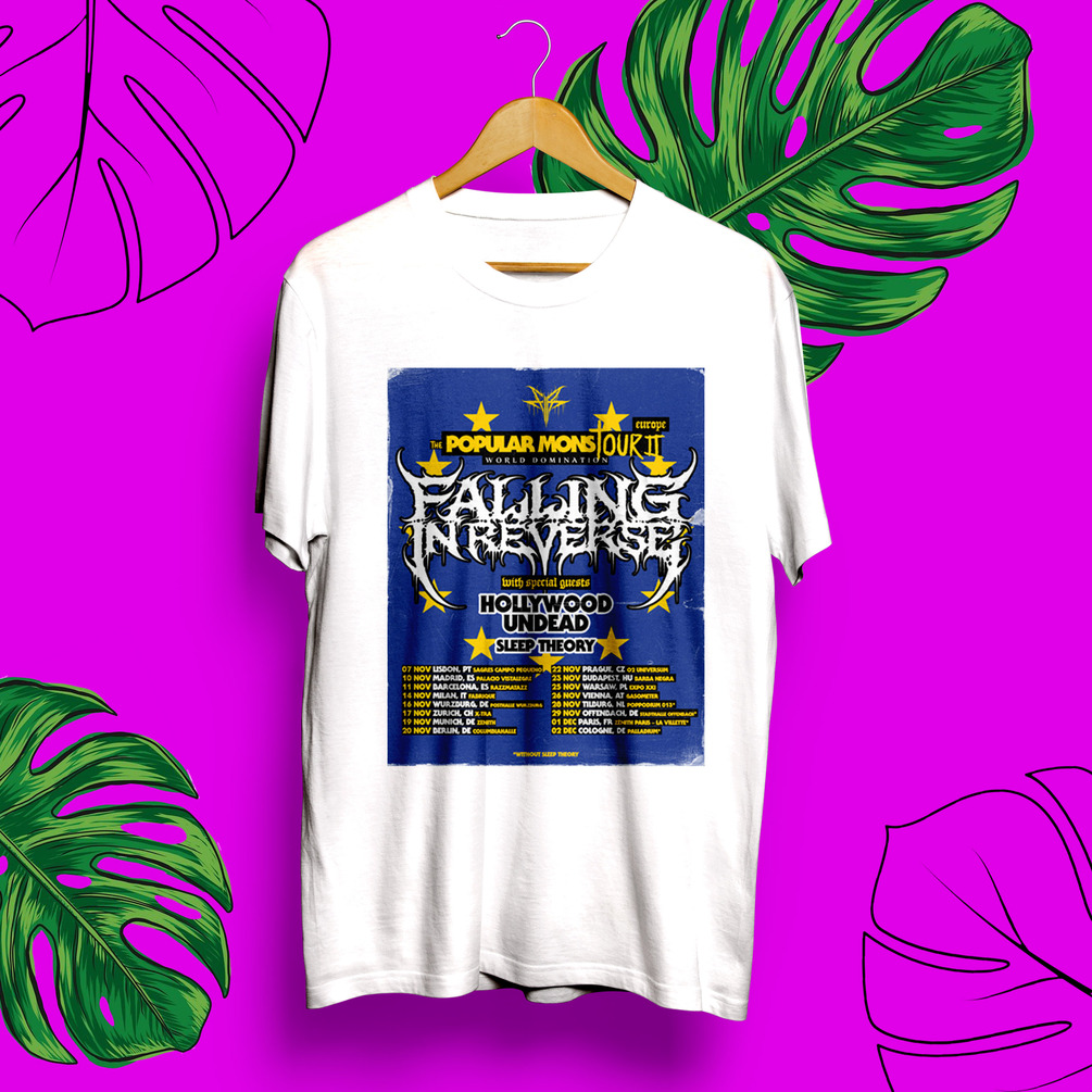 FALLING IN REVERSE THE POPULAR MONSTOUR 2 EUROPE TOUR DATE 2024 ...