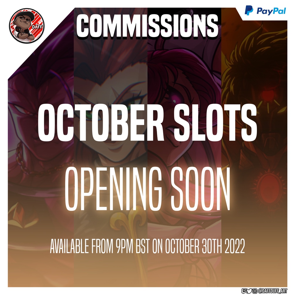 🎃October Commission Slots🎃