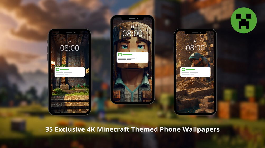 35 Exclusive 4K Minecraft Phone Wallpapers Collection