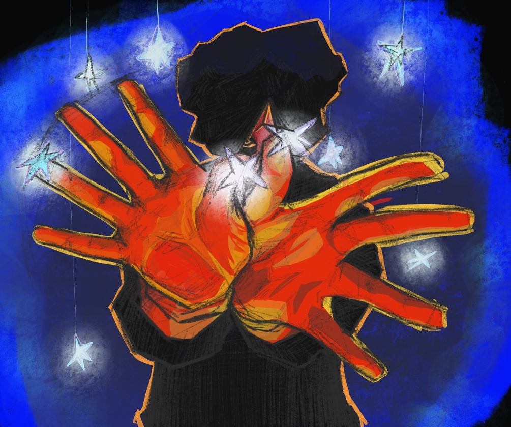 the cure digital drawing