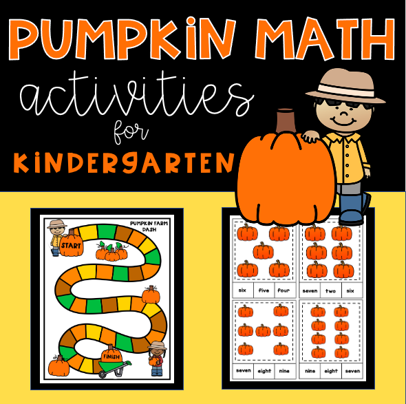 Pumpkin Math Activities for Kindergarten
