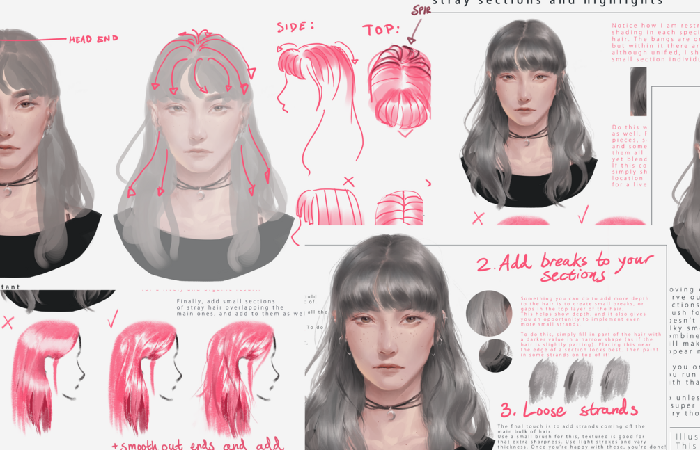 How to Paint Hair