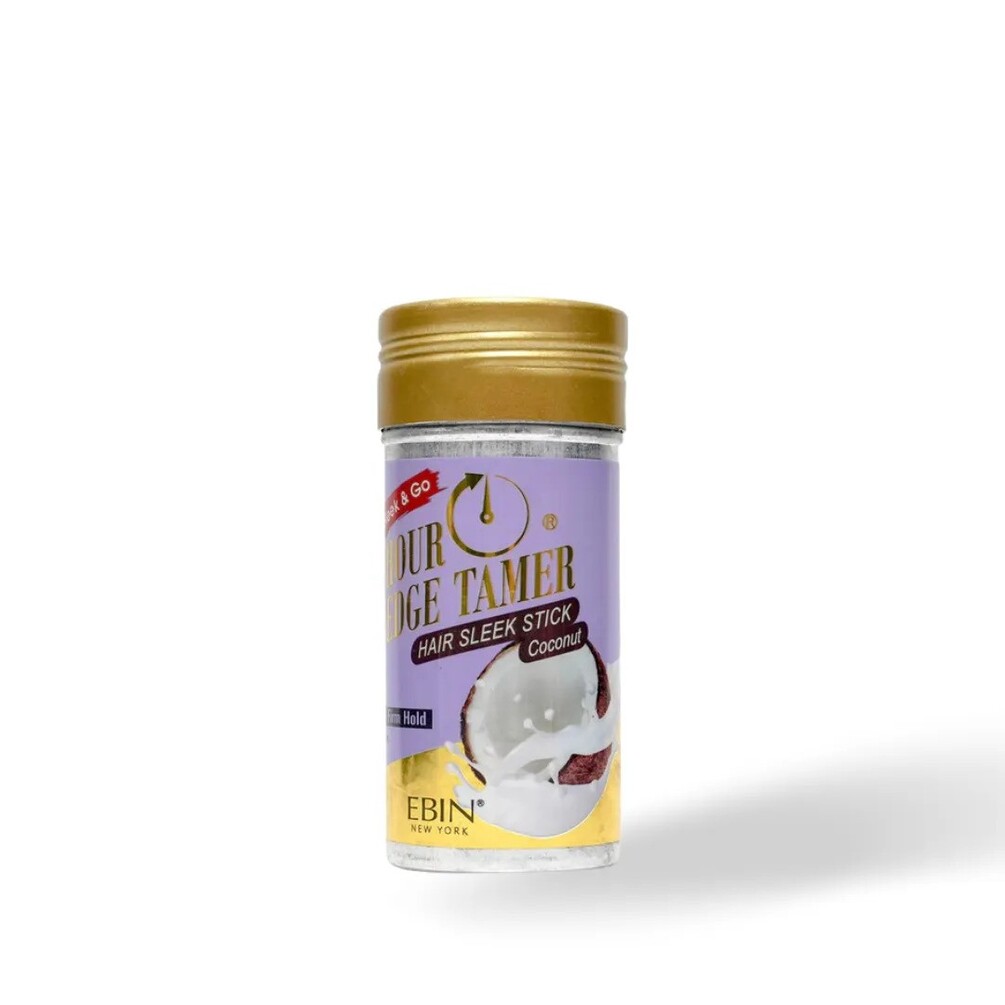 EBIN 24 Hour Edge Tamer Hair Sleek Wax Stick Coconut – 2.25oz