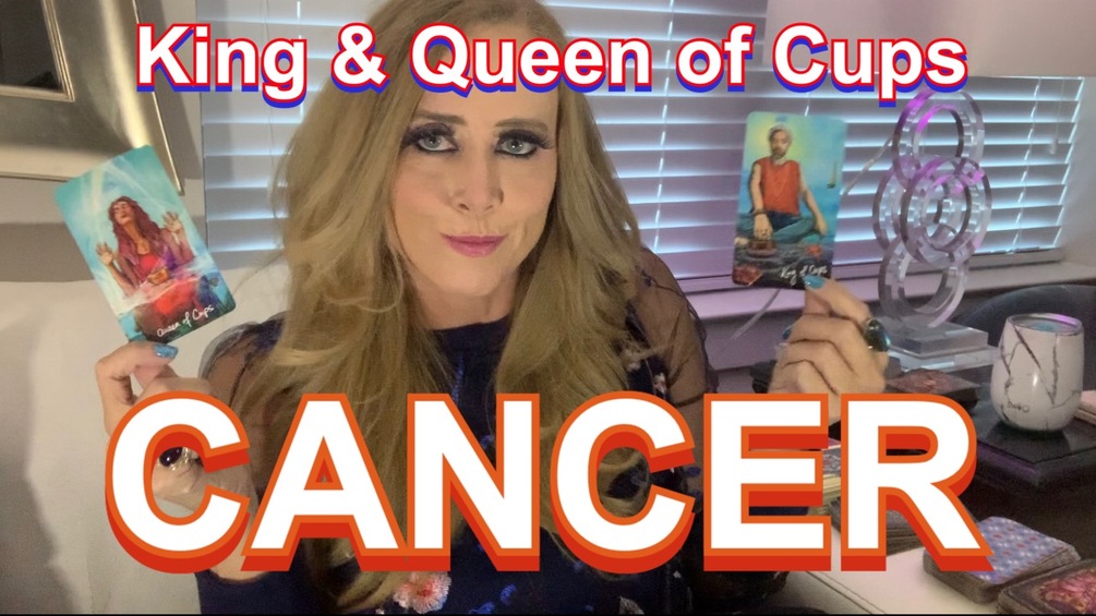 CANCER LOVE "A Perfect Match: King & Queen of Cups" MARCH 2021 TAROT ...