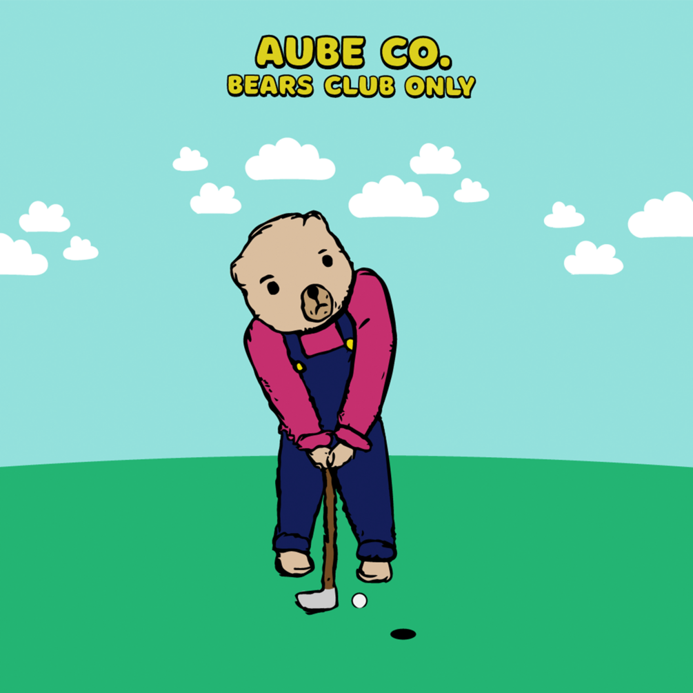 AUBE BEARS CLUB ONLY WALLPAPER