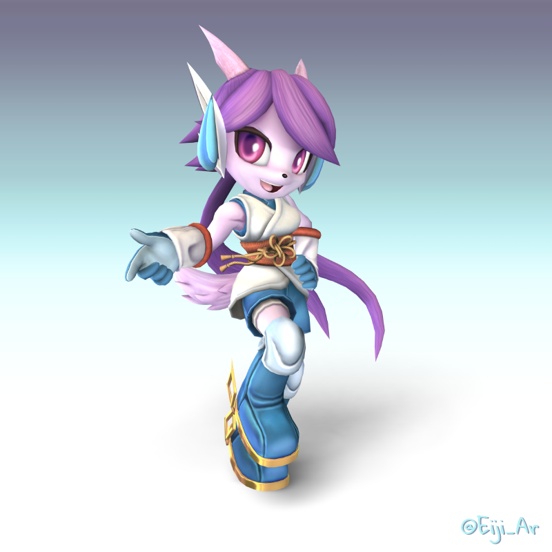 Lilac 2 - Animation Rig (Blender)