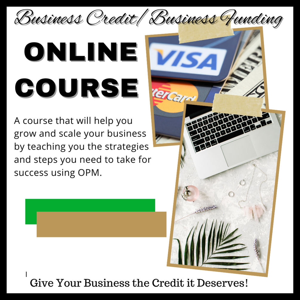 Business Credit/Business Funding Intro Course