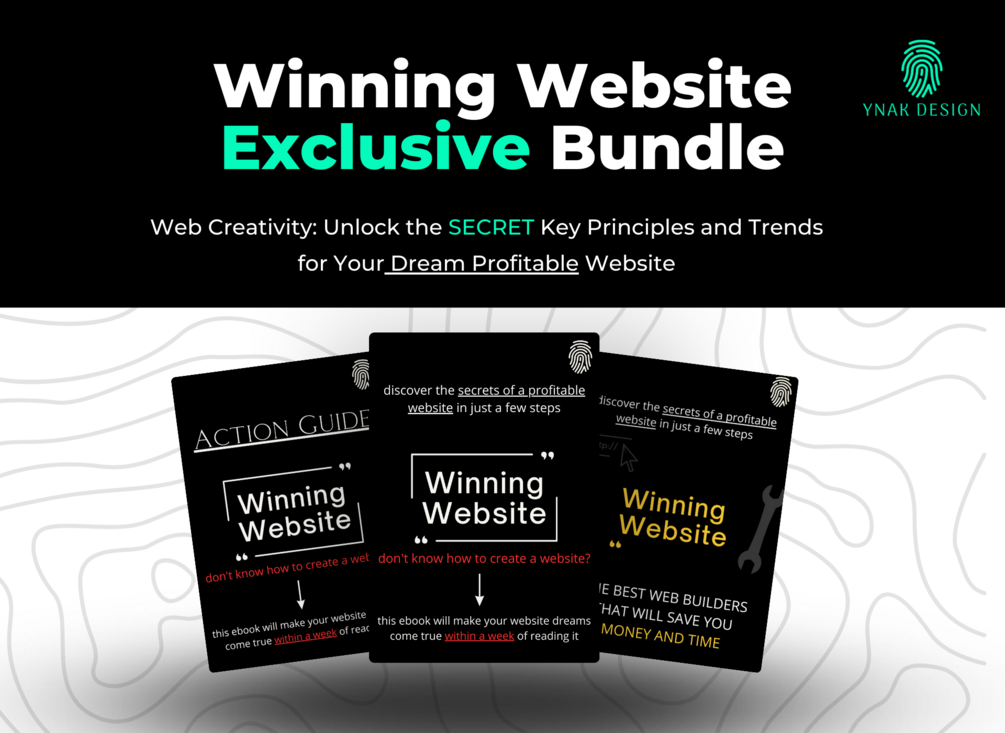 Winning Website Bundle : Web design, E-commerce