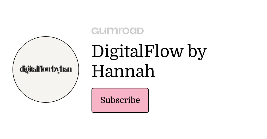 DigitalFlow by Hannah