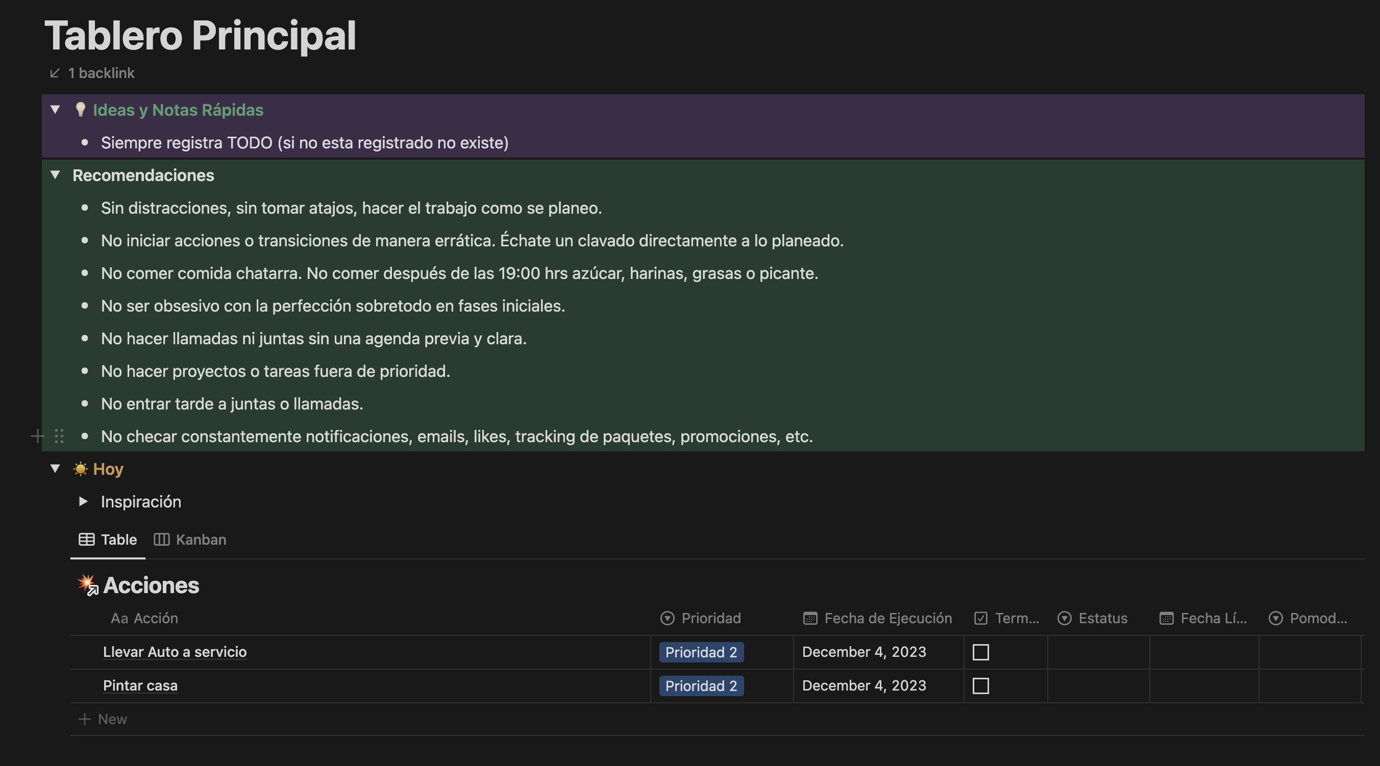 LifeOS 2024 en español