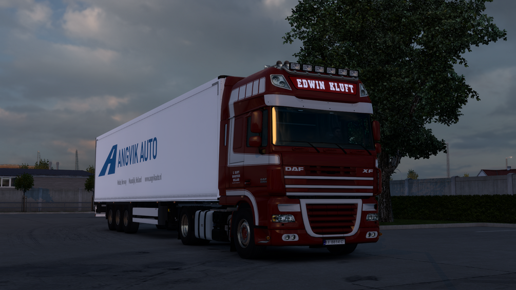 DAF XF105 EDWIN KLUFT For ETS2