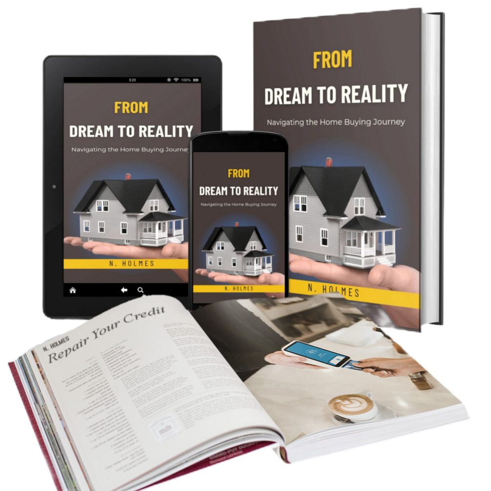 Buying Your First Home - Navigating the Home Buying Journey + Repair Your Credit eBooks