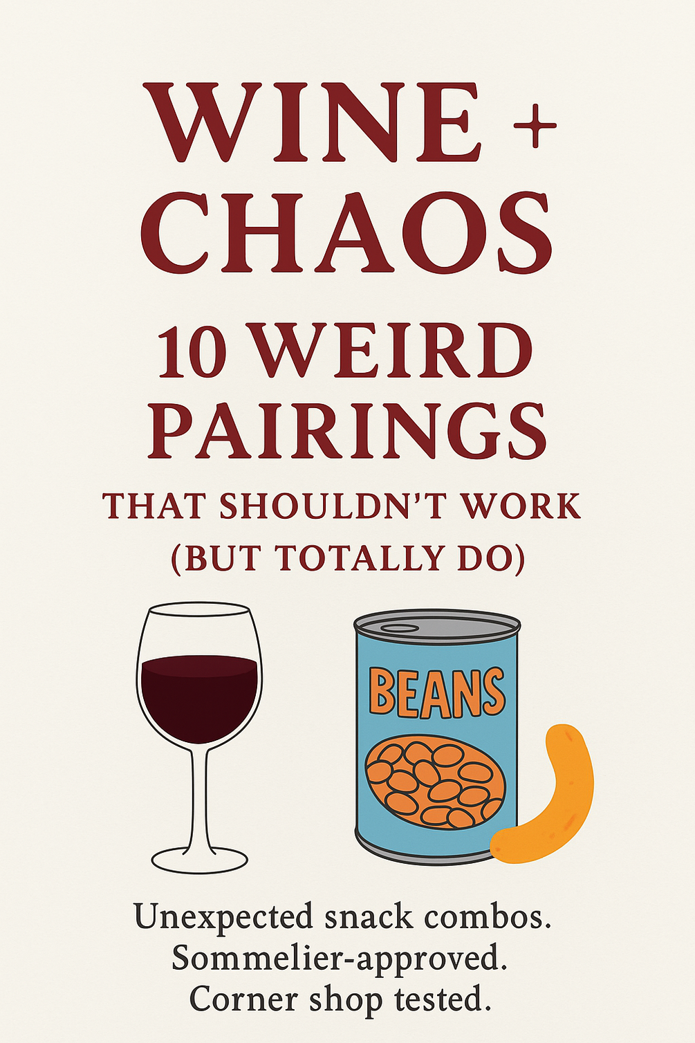 Wine And Chaos 10 Weird Pairings That Shouldn T Work But Totally Do