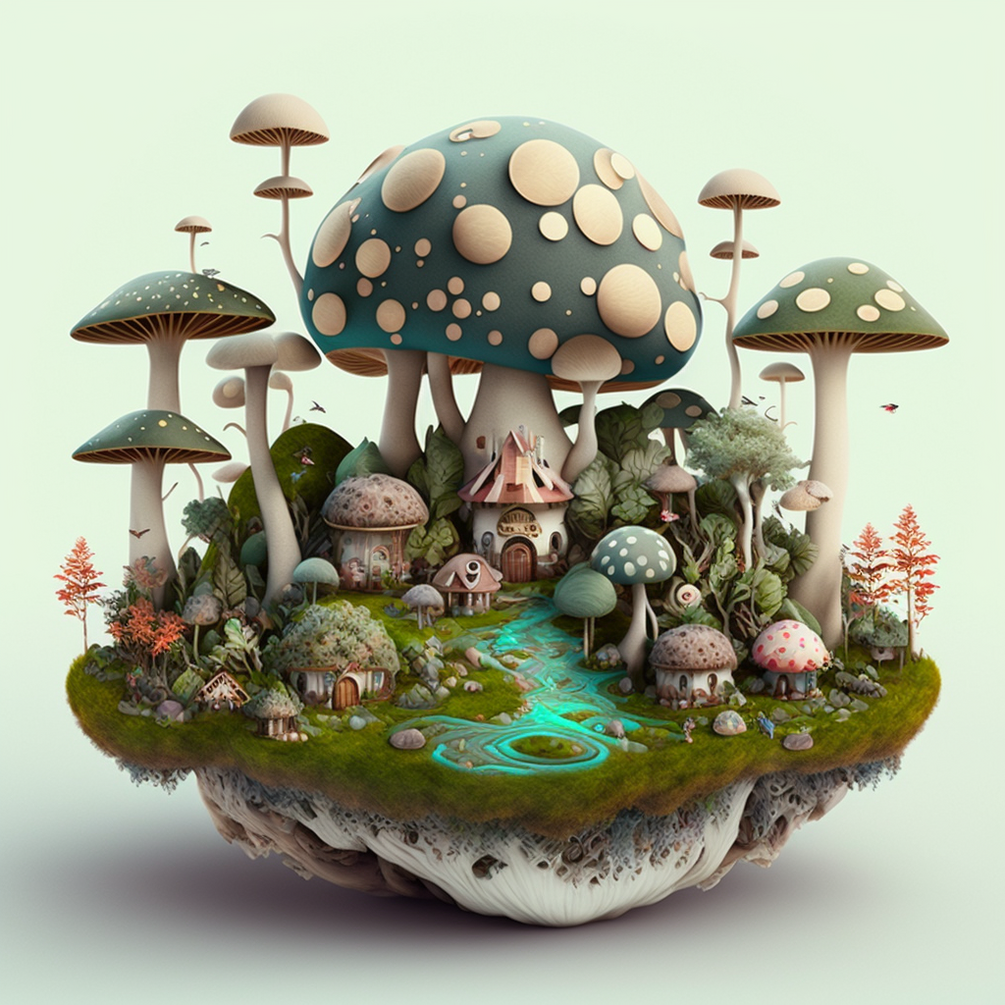 Mushrooms miniworld