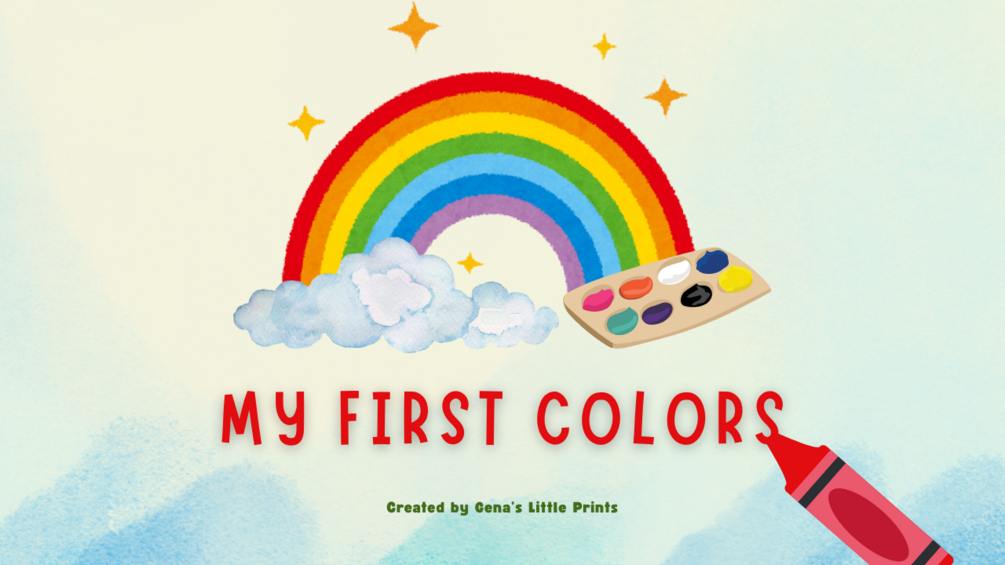 My First Colors by Gena