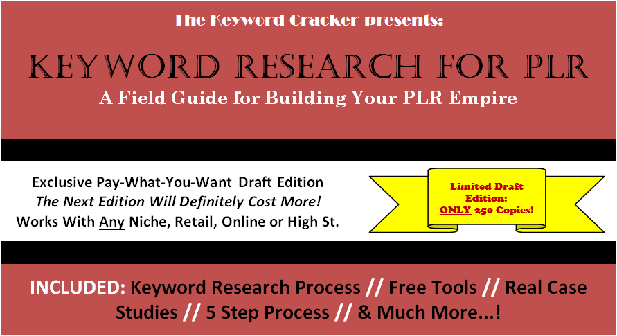 Keyword Research for PLR (Ultimate BETA)