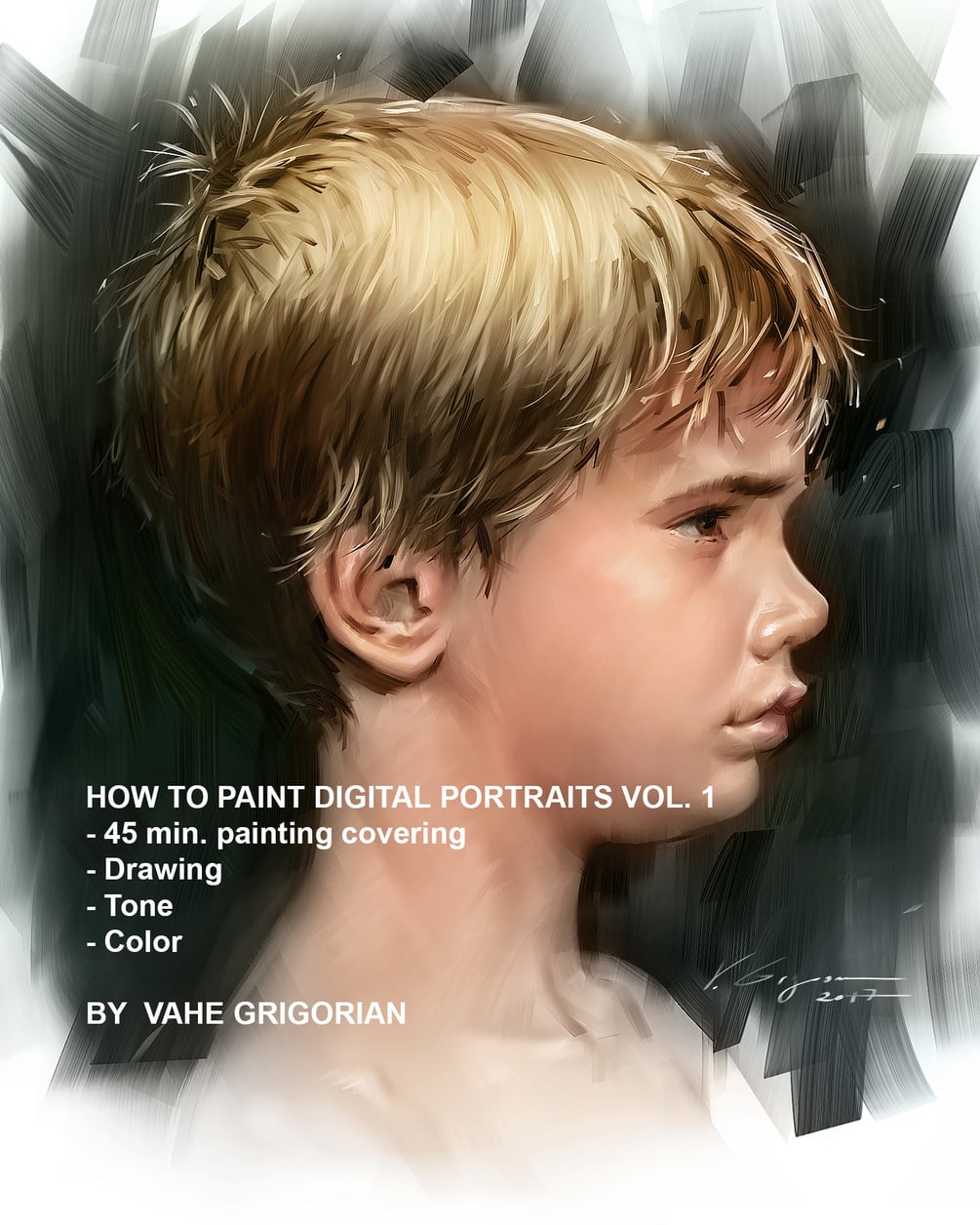 How to Paint Digital Portraits Vol.1