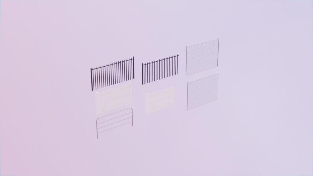 Fence Pack (4 types)
